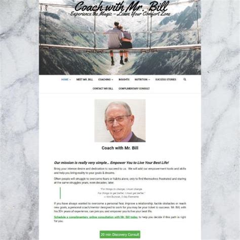 bill jensen website creation workshop blog