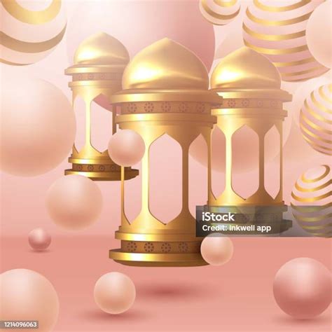 조명 을 매달려 아름 다운 인사말 카드 디자인입니다 벡터 일러스트레이터 0명에 대한 스톡 벡터 아트 및 기타 이미지 0명 Eid Ul Fitr 금식 Istock