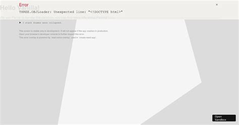 three js playground forked codesandbox