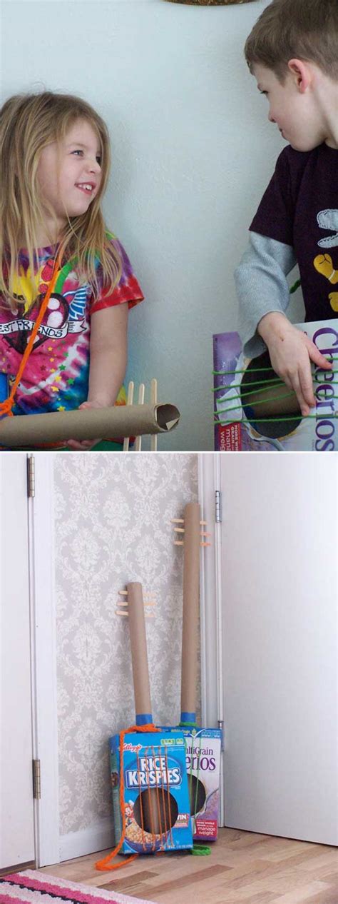 28 Things You Can Make From Cereal Boxes Cereal Box Guitars Diy Projects Craft Ideas And How To