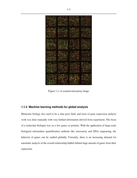 Global Gene Expression Analysis Using Machine Learning Methods DeepAI