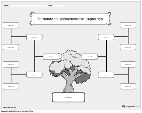 Създател на Родословно Дърво Безплатни Шаблони от Storyboard That