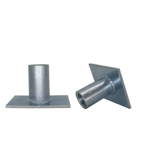 Precast Concrete Metal Building Material Flat Plate Lifting Socket Concrete Lifting Socket And