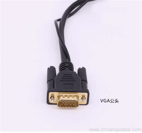 Vga To Hdmi Output 1080p Hd Audio Tv Av Hdtv Video Cable Converter Adapter For Tv Pc Laptop