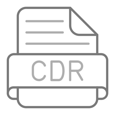 Cdr Generic Grey Icon