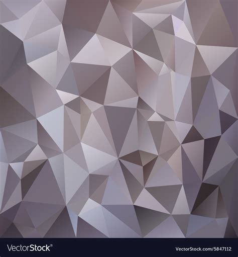 Gray Metal Polygonal Triangular Pattern Background