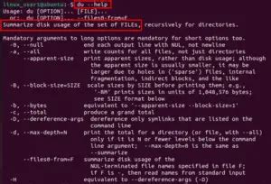 Which Command Is Used To Check The Size Of A File In Linux Its Linux FOSS