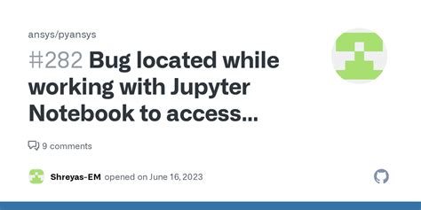 Bug Located While Working With Jupyter Notebook To Access Pyansys Specifically Pymotorcad
