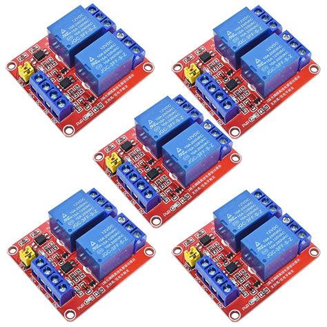 Anmbest 12v Relay Module With Optocoupler For Arduino India Ubuy