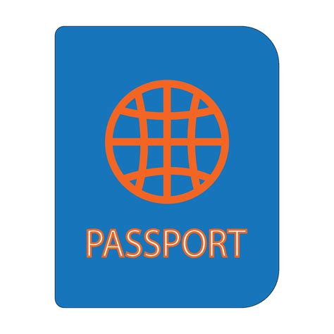 Passport Icon Logo Vector Design Template 40248574 Vector Art At Vecteezy