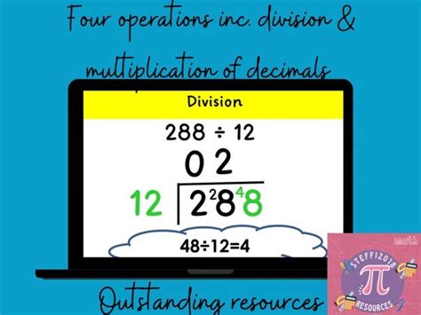 Four Operations Multiplying And Dividing With Decimals Gcse Maths Teaching Resources