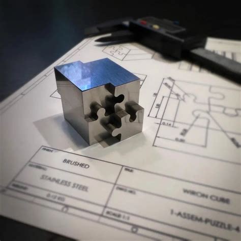 Wiron Cube Wire Edm Puzzle Pieces