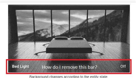 remove bottom banner on picture entity card configuration home