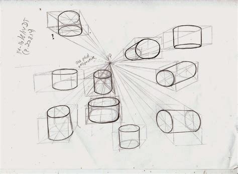 Weekly Doodles And Tuts Drawing A Circle One Point Perspective