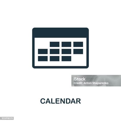 캘린더 창조 아이콘입니다 간단한 요소 그림입니다 달력에서 개념 기호 디자인 컬렉션 문의 웹 디자인을 위한 완벽 한 애플 리 케이 션 소프트웨어 인쇄 고객 서비스 담당자에