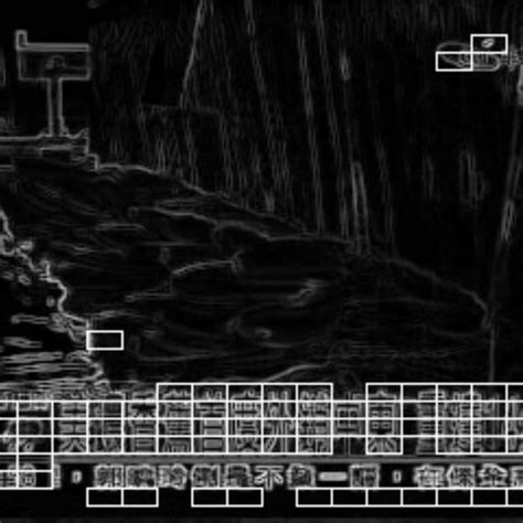 An Example Of Likely Text Block Detection With T Var 1200 And T Dbm