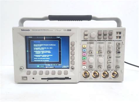 Tektronix Tds3014b With Tds3gv P6101b P6101b Digital Oscilloscope Ebay