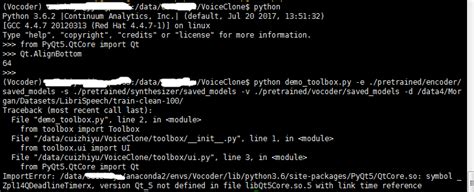 Failure On From PyQt5 QtCore Import Qt Issue 33 CorentinJ Real
