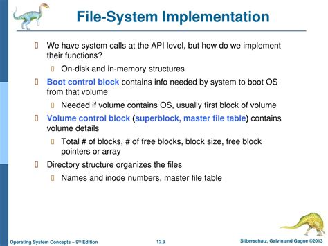 Ppt File System Implementation Structure Efficiency And Performance Powerpoint Presentation