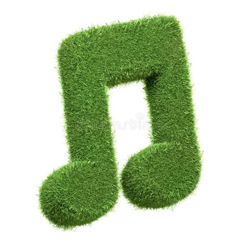 Green Music Notes Isolated Stock Illustrations 745 Green Music Notes