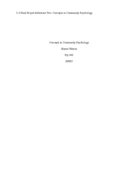 5 3 Ms 2 5 3 Final Project Milestone Two Concepts In Community Psychology Deprecated Api