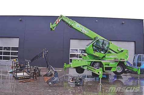 Merlo Rotating Telehandlers Show Strong Pedigree Cranes And Lifting