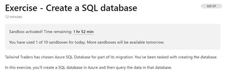 Issue With Azure Sandbox Microsoft Qanda
