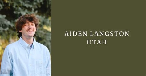 Aiden Langston Utah Legacy Of A Young Star 2a Magazine