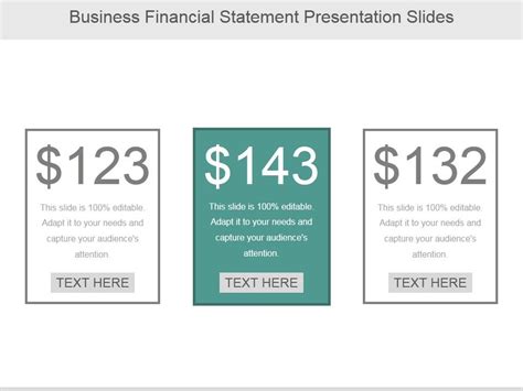 Business Financial Statement Ppt Powerpoint Presentation Professional