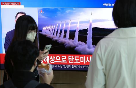 日 “北 탄도미사일 가능성 물체 일본 Eez 밖 낙하”