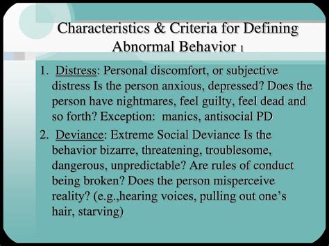 Ppt Psychological Abnormal Disorders Powerpoint Presentation Free