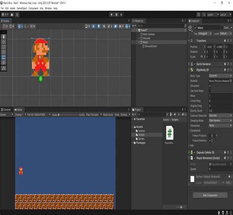 🍄⭐esse é A Terceira Vídeo Aula Da Série Criando Super Mario Bros Do Nes Do Zero Na Unity 💥