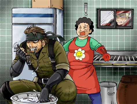 Big Boss Naked Snake And Revolver Ocelot Metal Gear And 2 More