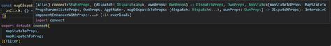 Javascript Argument Of Type Dispatch Dispatch Ownprops Ownprops