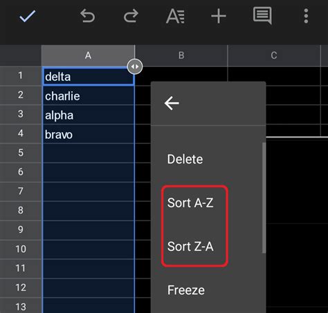 How To Sort In Google Sheets To Find Data More Quickly Android Authority