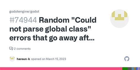 Random Could Not Parse Global Class Errors That Go Away After Saving The Script In Question