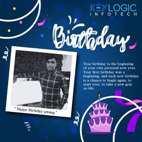 Keylogic Infotech Private Limited On Linkedin Happybirthday Birthday Keylogicinfotech