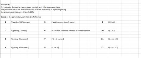 solved problem 2an instructor decides to give an exam