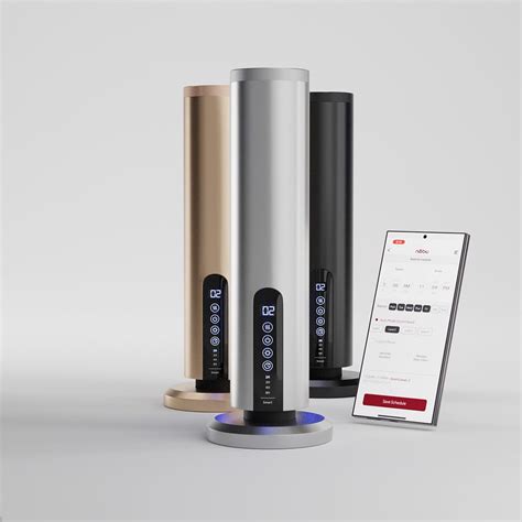 Rechargeable Bluetooth Nebulizing Fragrance Diffuser Wireless Cold Air Technology Nēbu Luxury