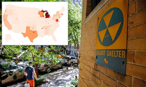 Interactive Map Reveals Your Nearest Nuclear Shelter And States That