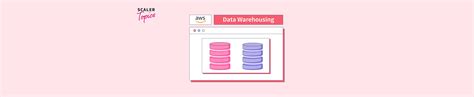Data Warehousing On Aws Scaler Topics