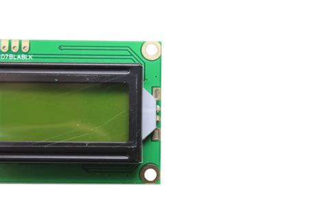 1602 16x2 Character Lcd Display Module Hd44780 Controller Yellow Green