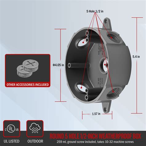 Standard Round Electrical Box Size At Cathy Bible Blog