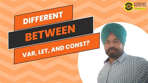 2 Var Vs Let Vs Const Understanding Javascript Variable Declarations Youtube