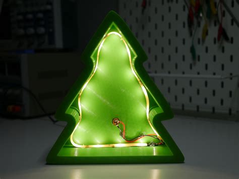 Led Christmas Tree Lamp By Nikodem Bartnik Download Free Stl Model