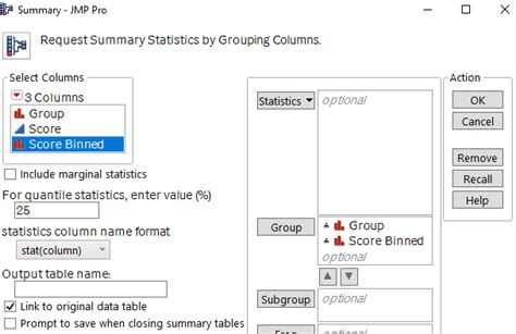 Solved Summary Data Table By Category Jmp User Community