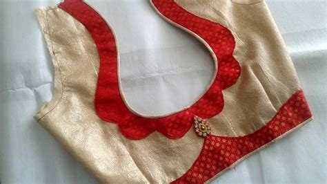 Top 999 Blouse Back Neck Designs With Patch Work Images Amazing Collection Blouse Back Neck