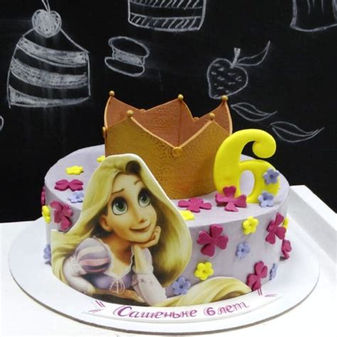 Торт Рапунцель на заказ в СПб Шоколадная крошка