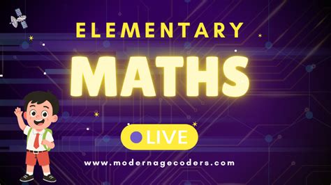 Complete Elementary Mathematics Masterclass Foundation To Advanced
