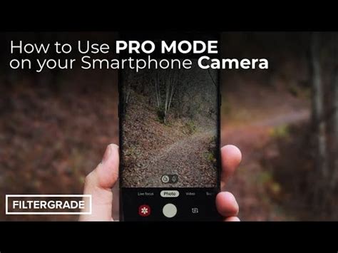 FilterGrade How To Use Pro Mode On Your Smartphone Camera